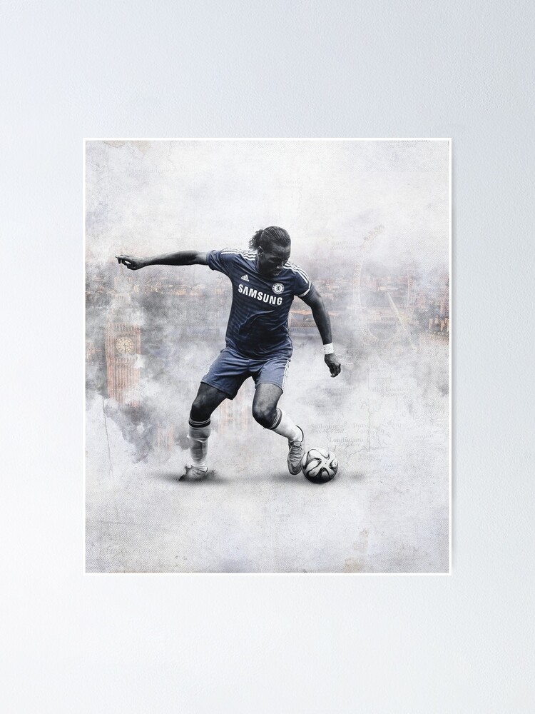 "Wallpaper Drogba" Poster for Sale by zonimetri76 | Redbubble