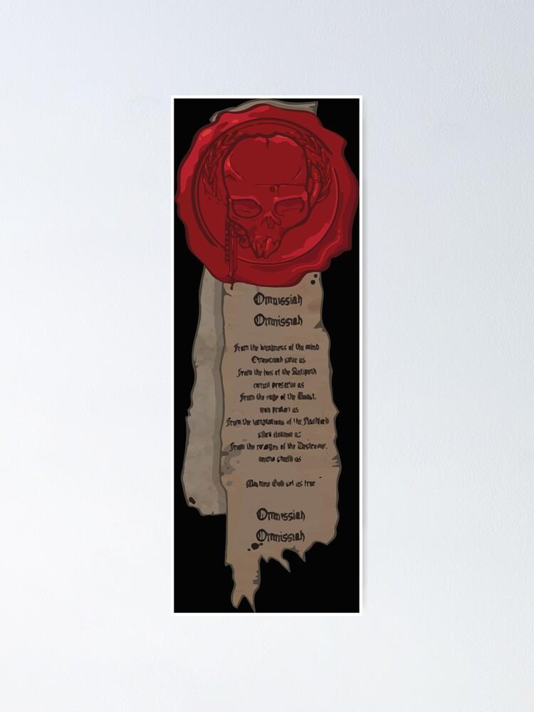 "Seal of Purity" Poster for Sale by eyzz25 | Redbubble