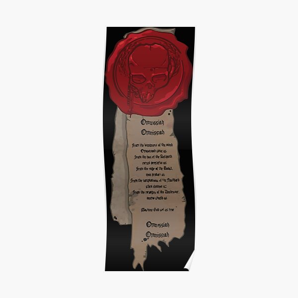 "Seal of Purity" Poster for Sale by eyzz25 | Redbubble