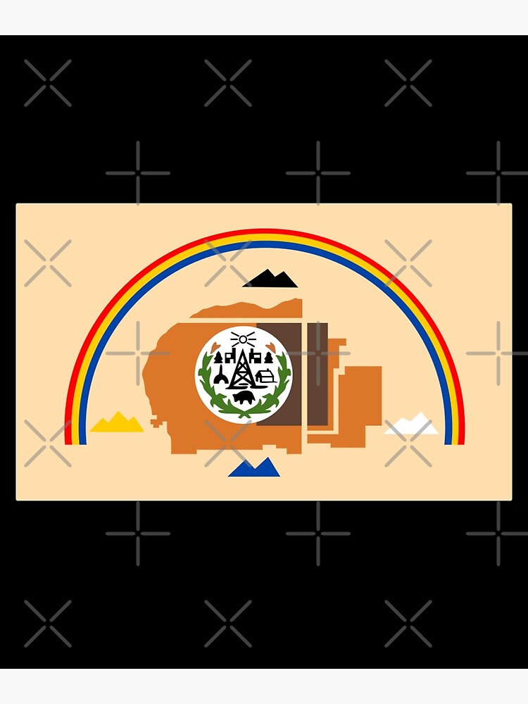 "navajo nation flag" Poster by Original1977 | Redbubble