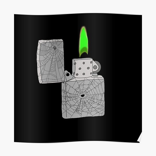 "Jon's Web Lighter With Eye- The Magnus Archives" Poster for Sale by ...