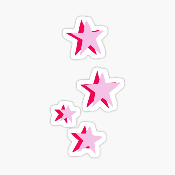 "Preppy Stars" Sticker for Sale by KLdesignz | Redbubble