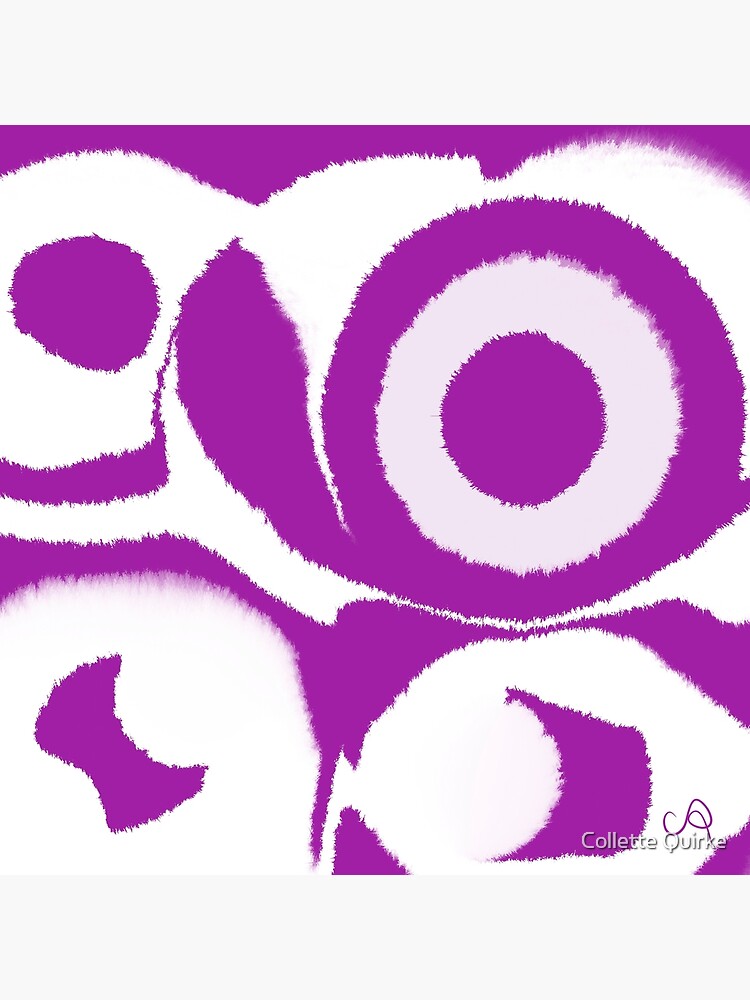 "The Purple One" Poster for Sale by CQuirkeArt | Redbubble