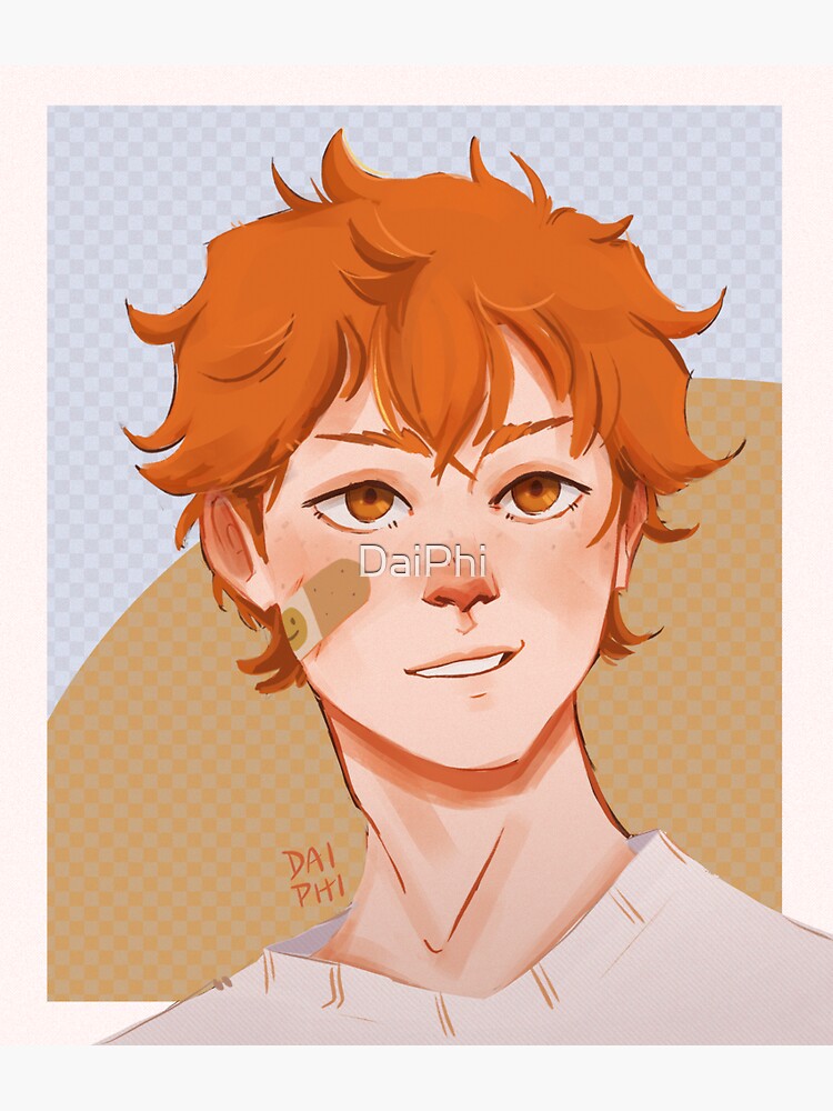 "Hinata Shoyo" Sticker by DaiPhi | Redbubble