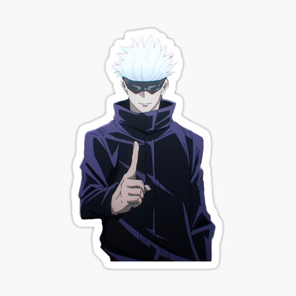 "Gojo Sticker" Sticker for Sale by AnthoB | Redbubble