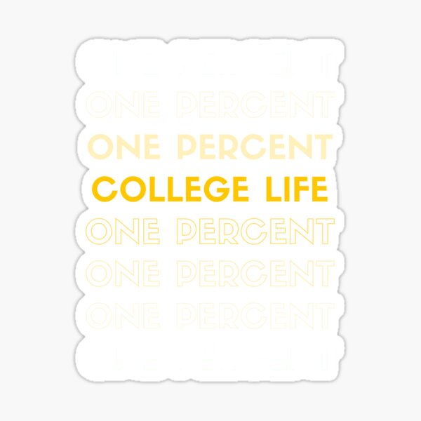 "one percent" Sticker for Sale by StoreTrend | Redbubble