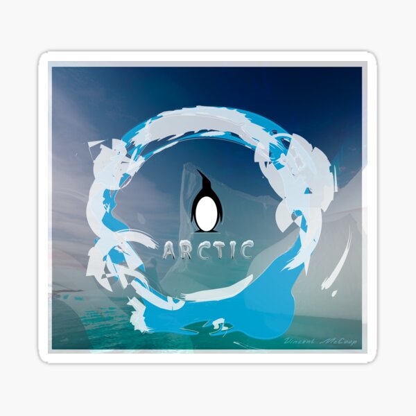 "Active Arctic" Sticker for Sale by VincentMcCooper | Redbubble