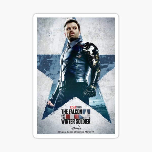"The Falcon and The Winter Soldier - Winter Soldier" Sticker for Sale ...
