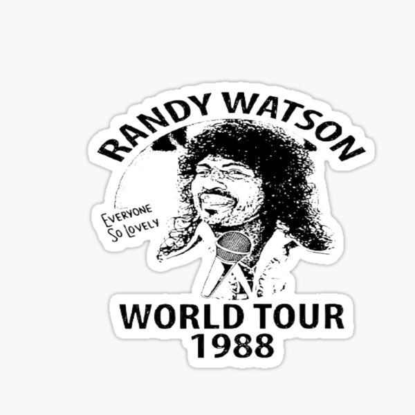 Randy Watson Stickers | Redbubble