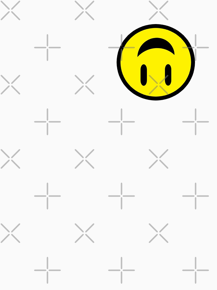 "upside down smiley face smiley wiley" T-shirt for Sale by cwileyyy ...