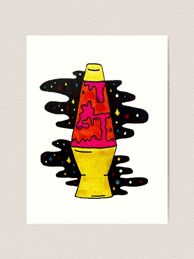 "Lava Lamp" Art Print by alicianarosa | Redbubble