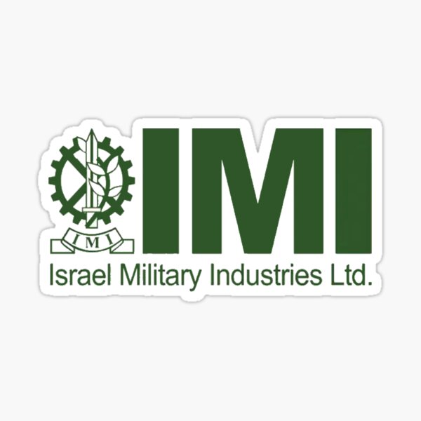 "Israel Military Industries Logo" Sticker for Sale by Nikki ...
