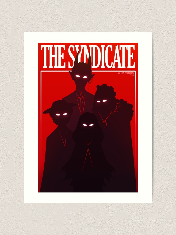 "the syndicate" Art Print for Sale by valeriapryanik | Redbubble