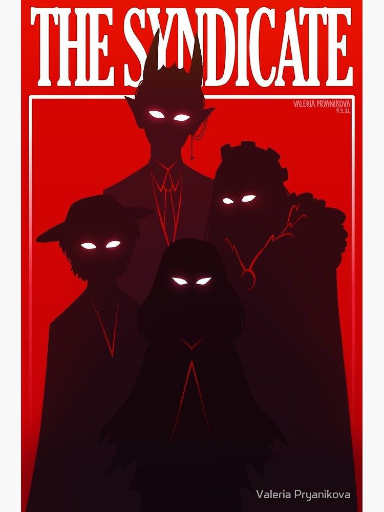 "the syndicate" Art Print for Sale by valeriapryanik | Redbubble