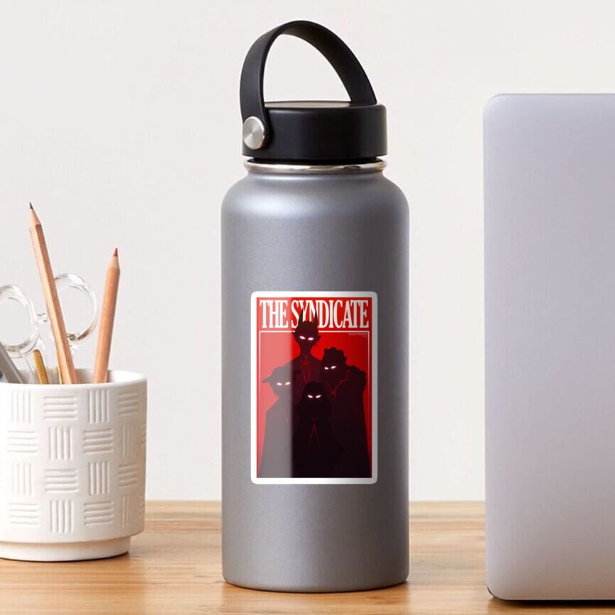 "the syndicate" Sticker for Sale by valeriapryanik | Redbubble