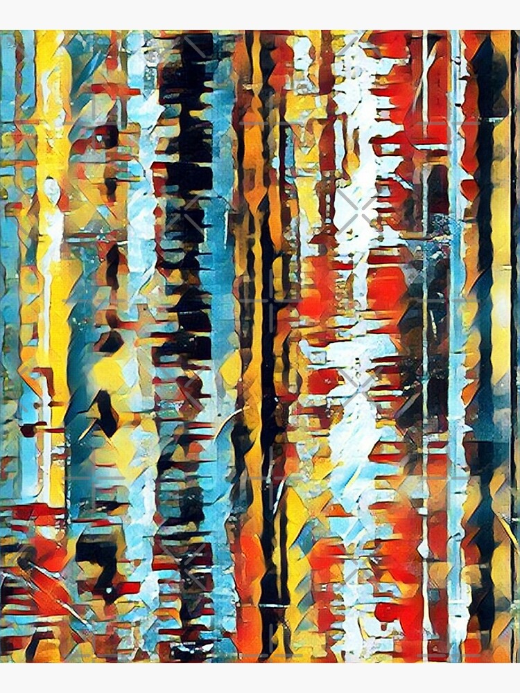 "Complex colours art" Poster by gkunique | Redbubble