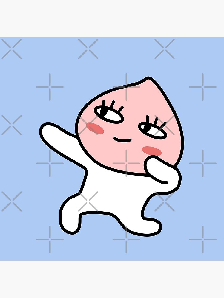 "Cool Apeach" Art Print for Sale by smileyfriend | Redbubble