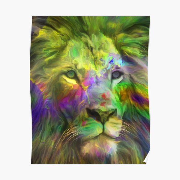 "Regal Rainbow" Poster for Sale by DiedrichDesign | Redbubble