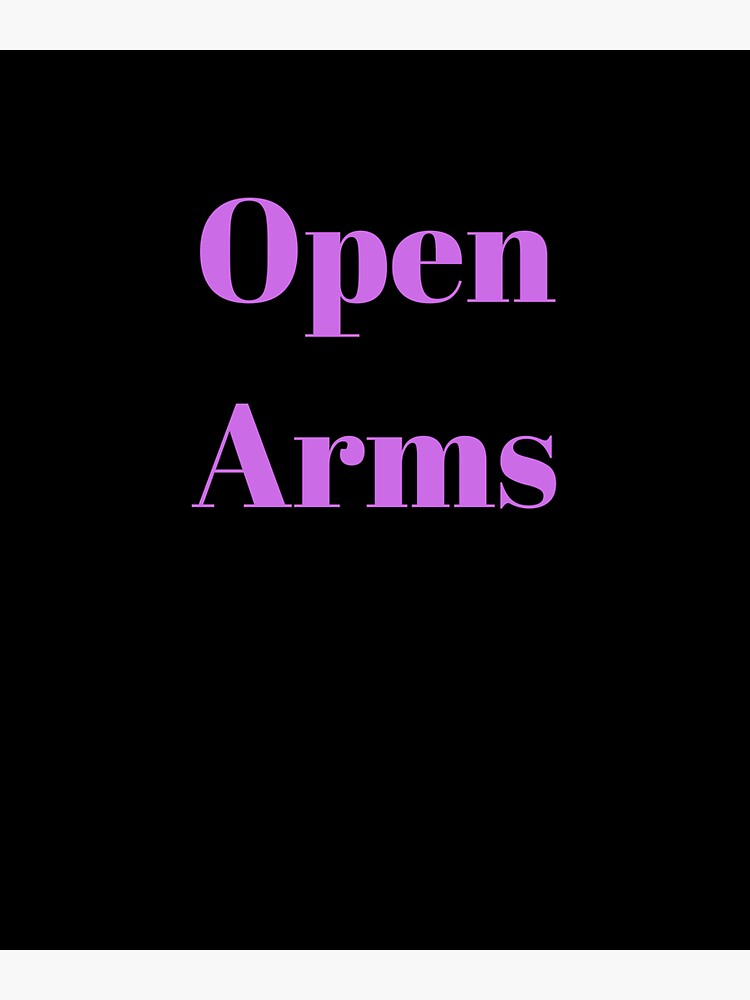 " Open arms logo" Sticker for Sale by Masstaclay | Redbubble