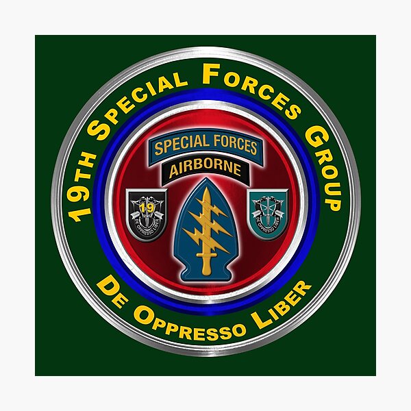 "19th Special Forces Group “Airborne”" Photographic Print by ...
