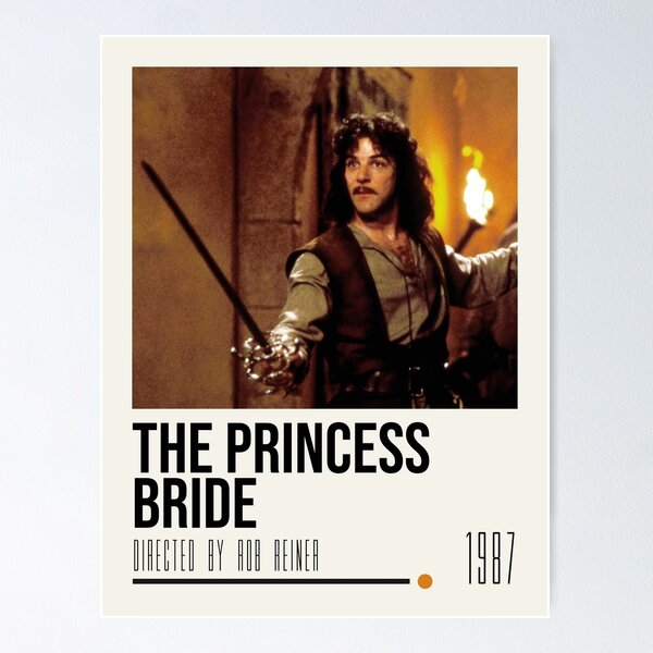 "The Princess Bride Movie Poster Art" Poster for Sale by Cambrey Watson ...