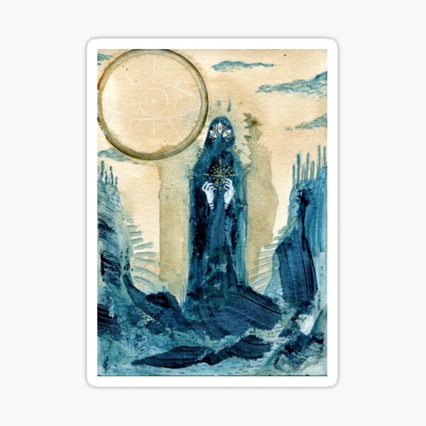 "Mage" Sticker by Teabladez | Redbubble