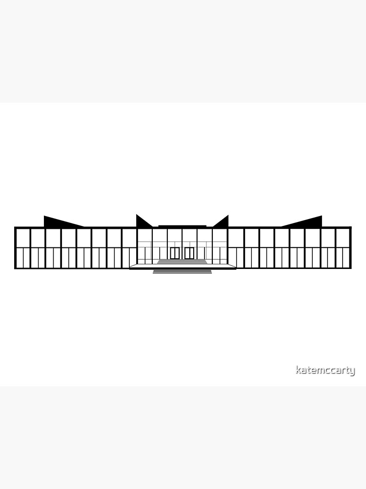 "Ludwig Mies van der Rohe • S.R. Crown Hall • Chicago, Illinois" Poster ...