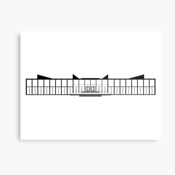Crown Hall Elevation Ludwig Mies Van Der Rohe, Davide Adamo · S.R.