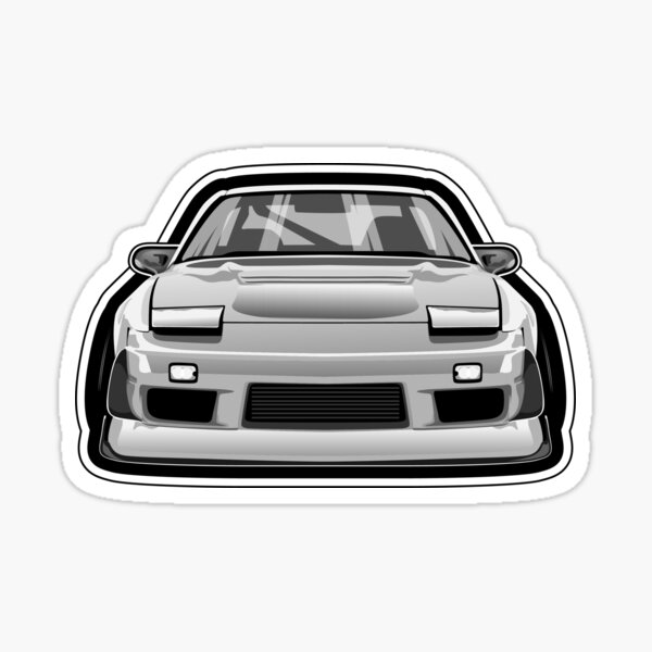 Pegatina for Sale con la obra «nissan 240sx modificado» de ...