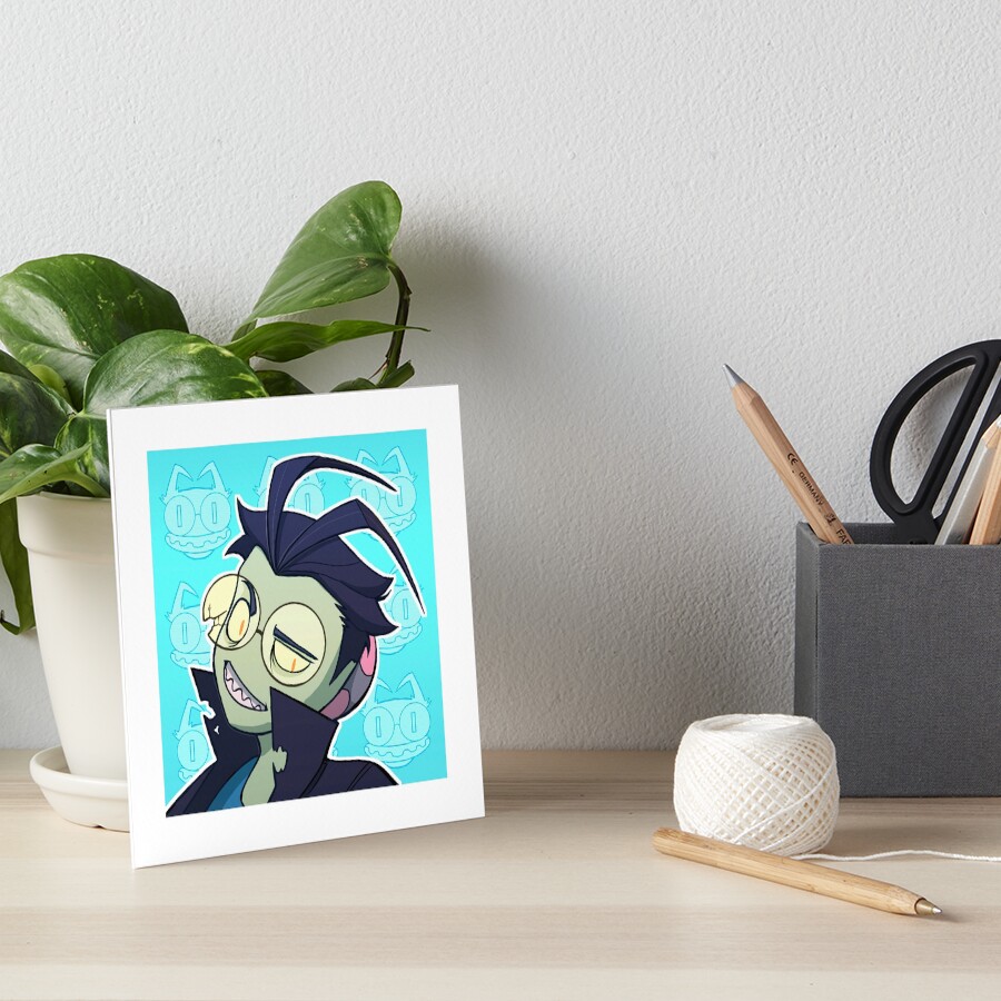 "Invader Zim Zib" Sticker for Sale by rhunevild | Redbubble