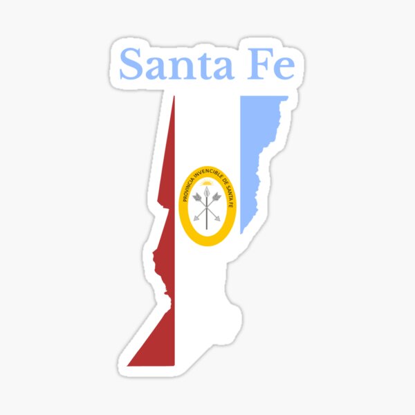 "Santa Fe Province Design , Argentine." Sticker for Sale by marosharaf ...