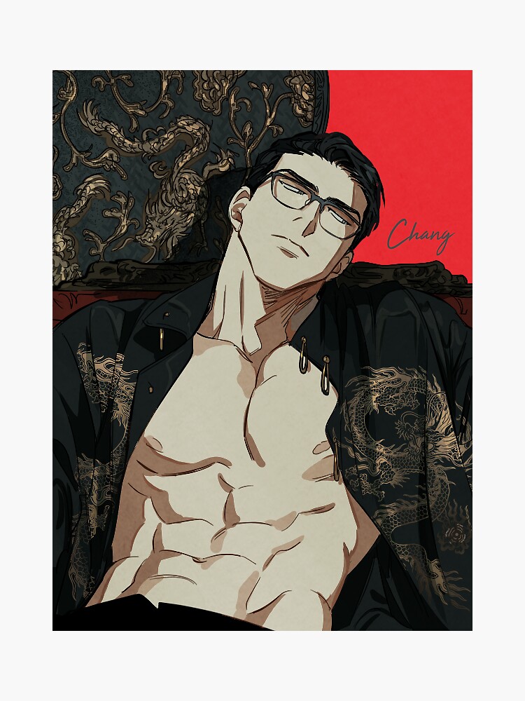 "Manhwa/Manhua Boy" Sticker by ashleevillamil | Redbubble