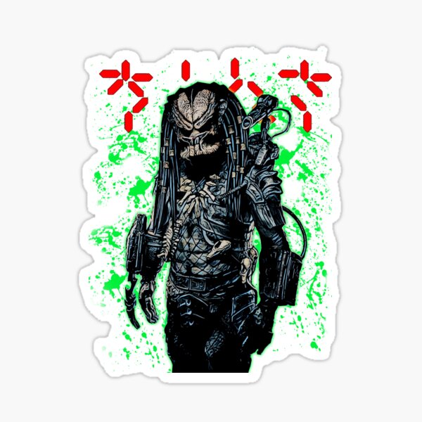 " Predator" Sticker for Sale by JTK667 | Redbubble