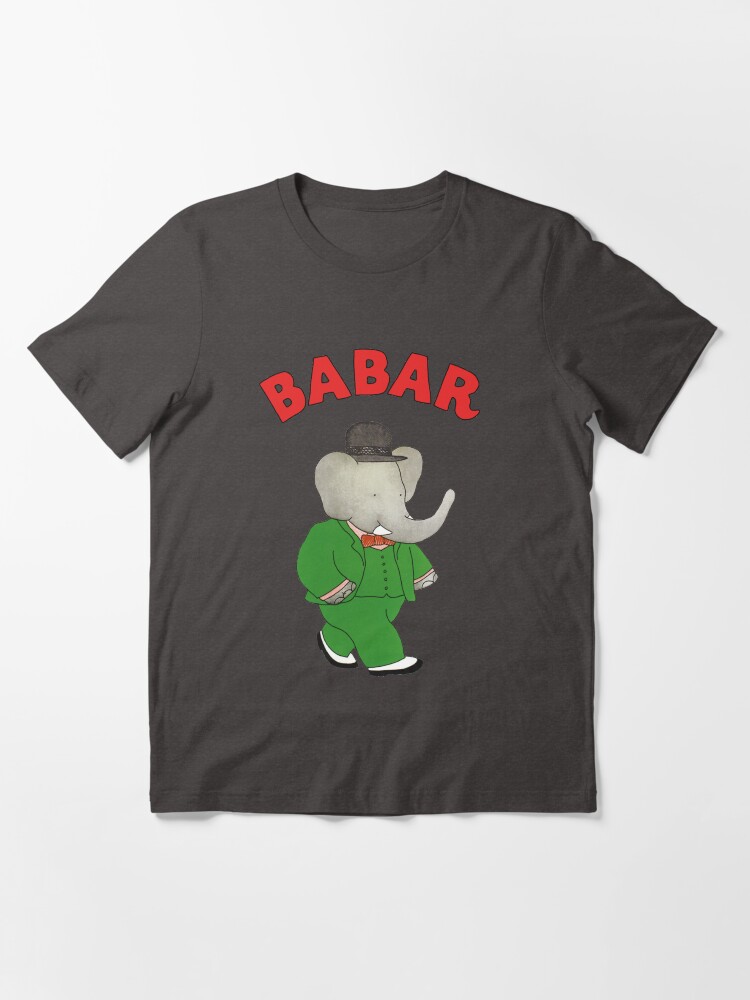 "Babar the elephant" T-shirt for Sale by oldschool-kids | Redbubble ...