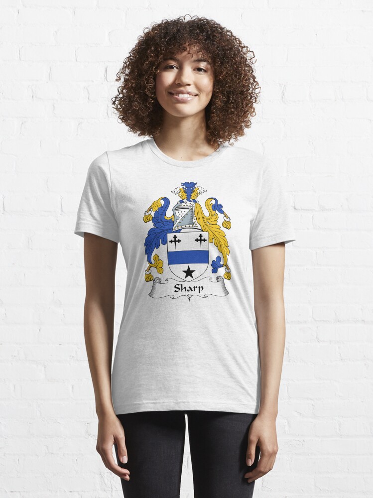 "Sharp Coat of Arms / Sharp Family Crest" T-shirt by ScotlandForever ...