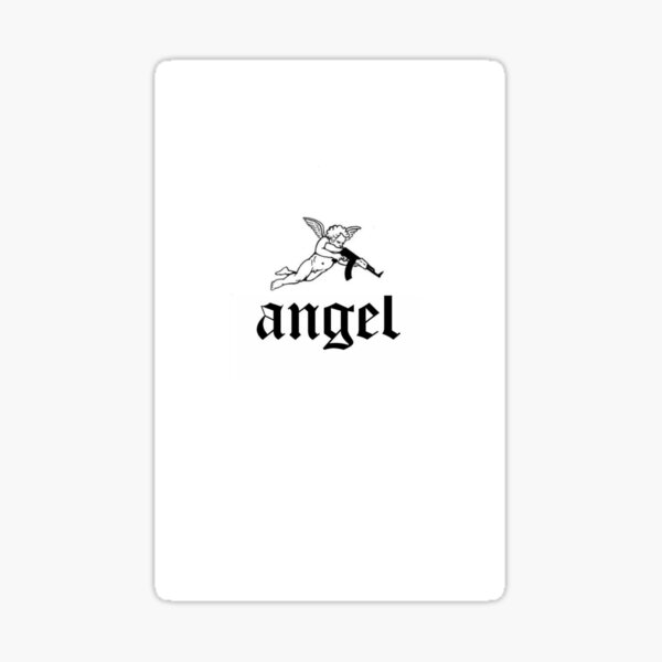 "Bad angel" Sticker by Andreasrty | Redbubble