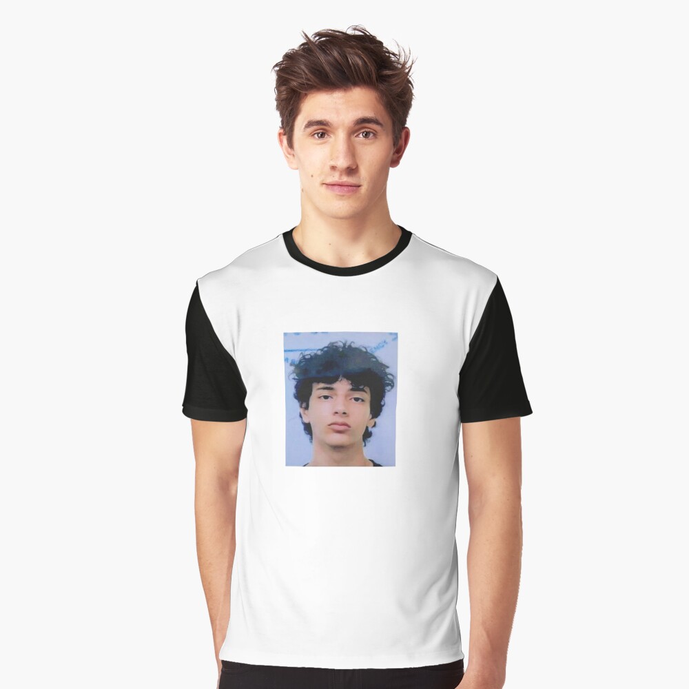 "hamzah the fantastic merch mugshot" Sticker by Elissathiel | Redbubble