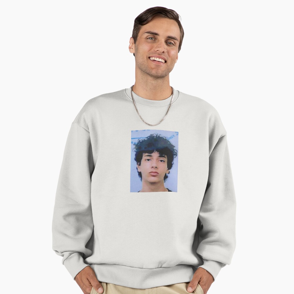 "hamzah the fantastic merch mugshot" Sticker by Elissathiel | Redbubble