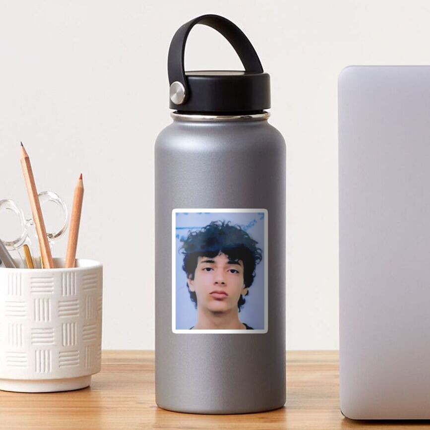 "hamzah the fantastic merch mugshot" Sticker for Sale by Elissathiel ...