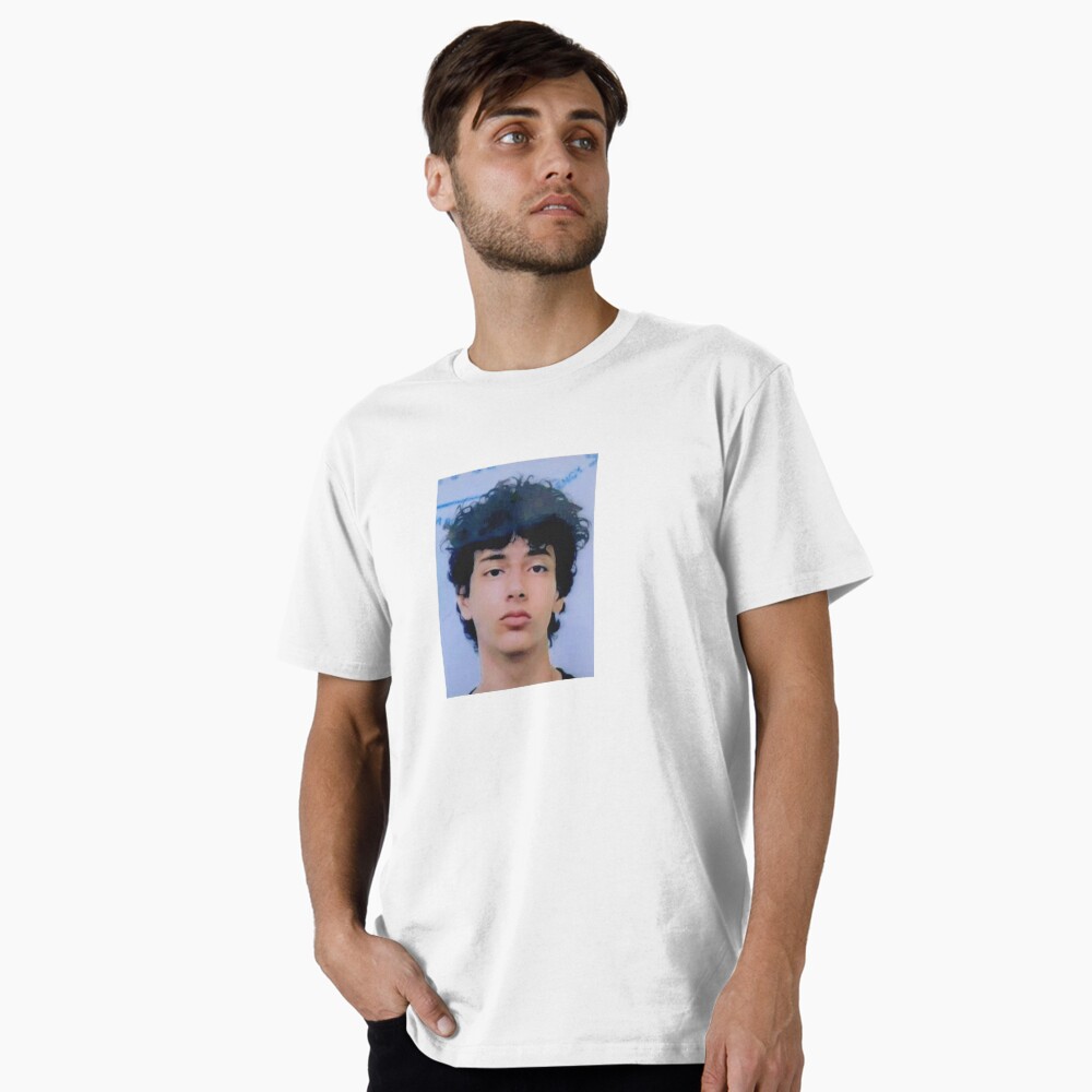 "hamzah the fantastic merch mugshot" Sticker by Elissathiel | Redbubble