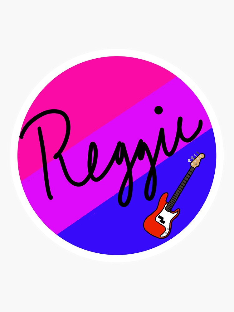"Reggie Pride Sticker" Sticker by sunset-syd | Redbubble