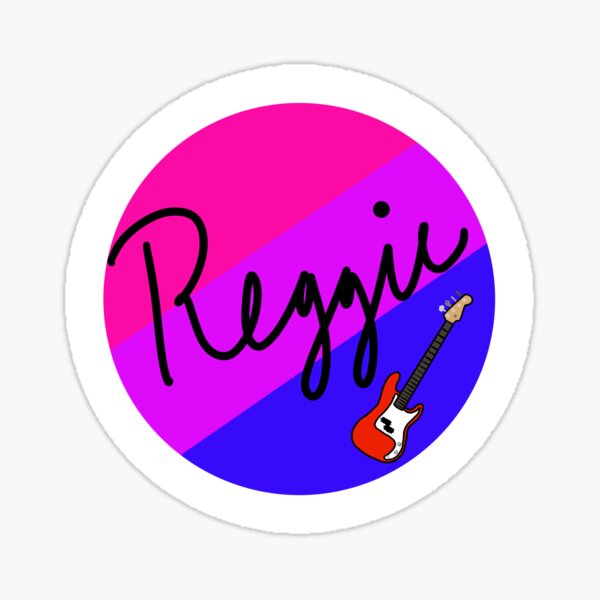 "Reggie Pride Sticker" Sticker by sunset-syd | Redbubble