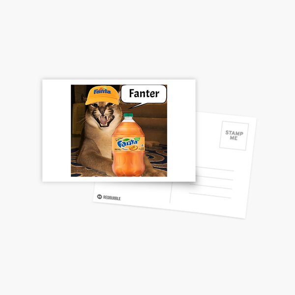 "Big Floppa Cat Meme Fanter" Postcard for Sale by fomodesigns | Redbubble