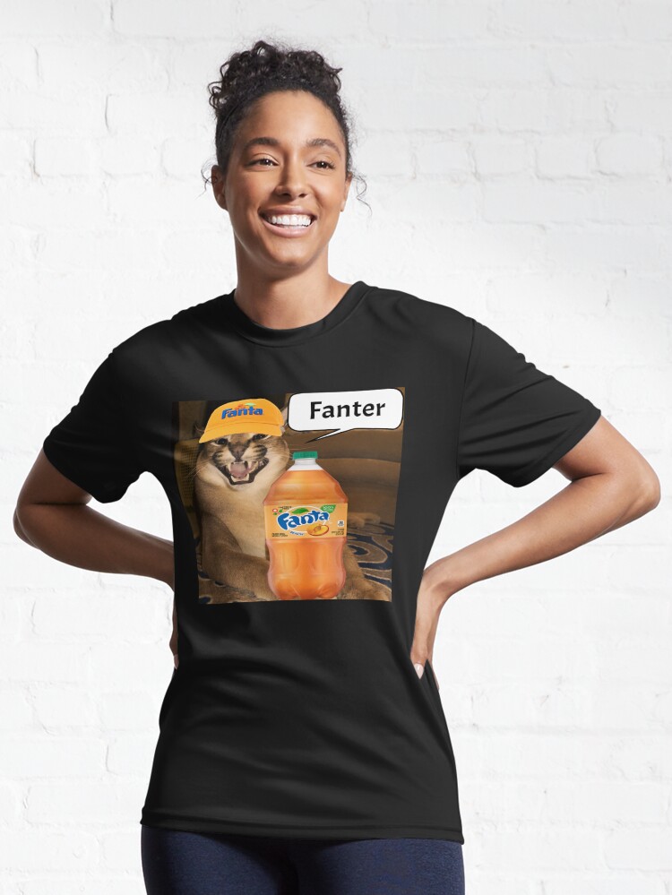 "Big Floppa Cat Meme Fanter" Active T-Shirt by fomodesigns | Redbubble