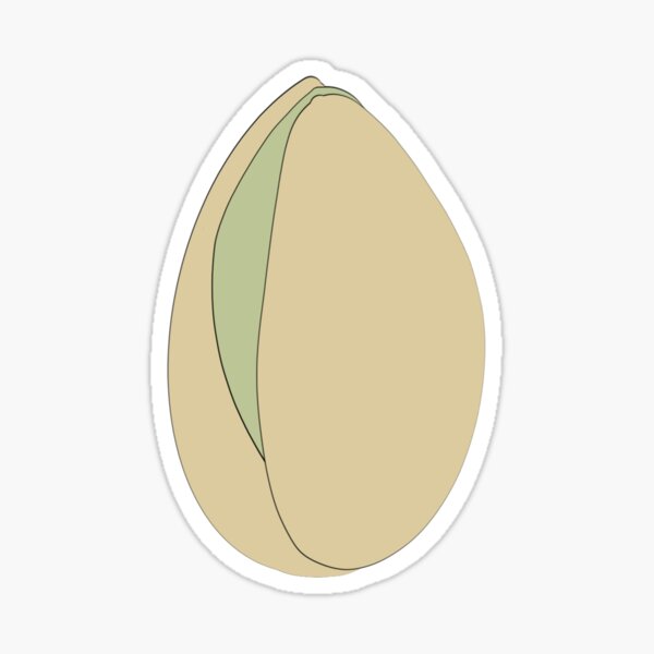 "Pistachio" Sticker for Sale by hannahmakestuff | Redbubble