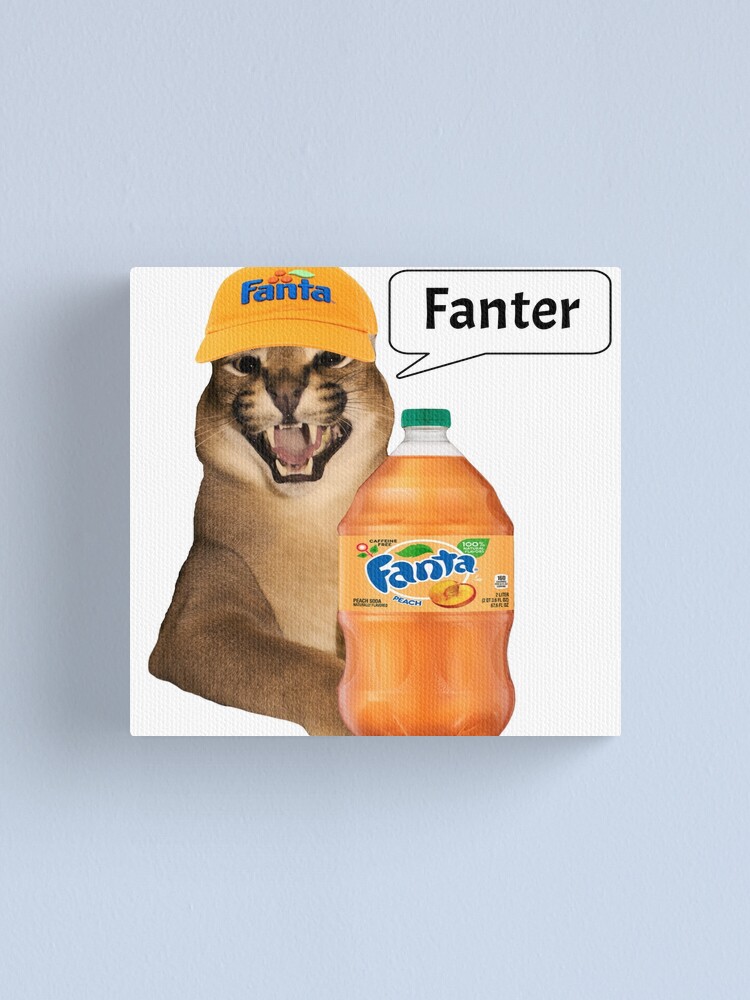 Lienzo «Fanter Demotivational Big Floppa Cat Meme Fanter» de ...