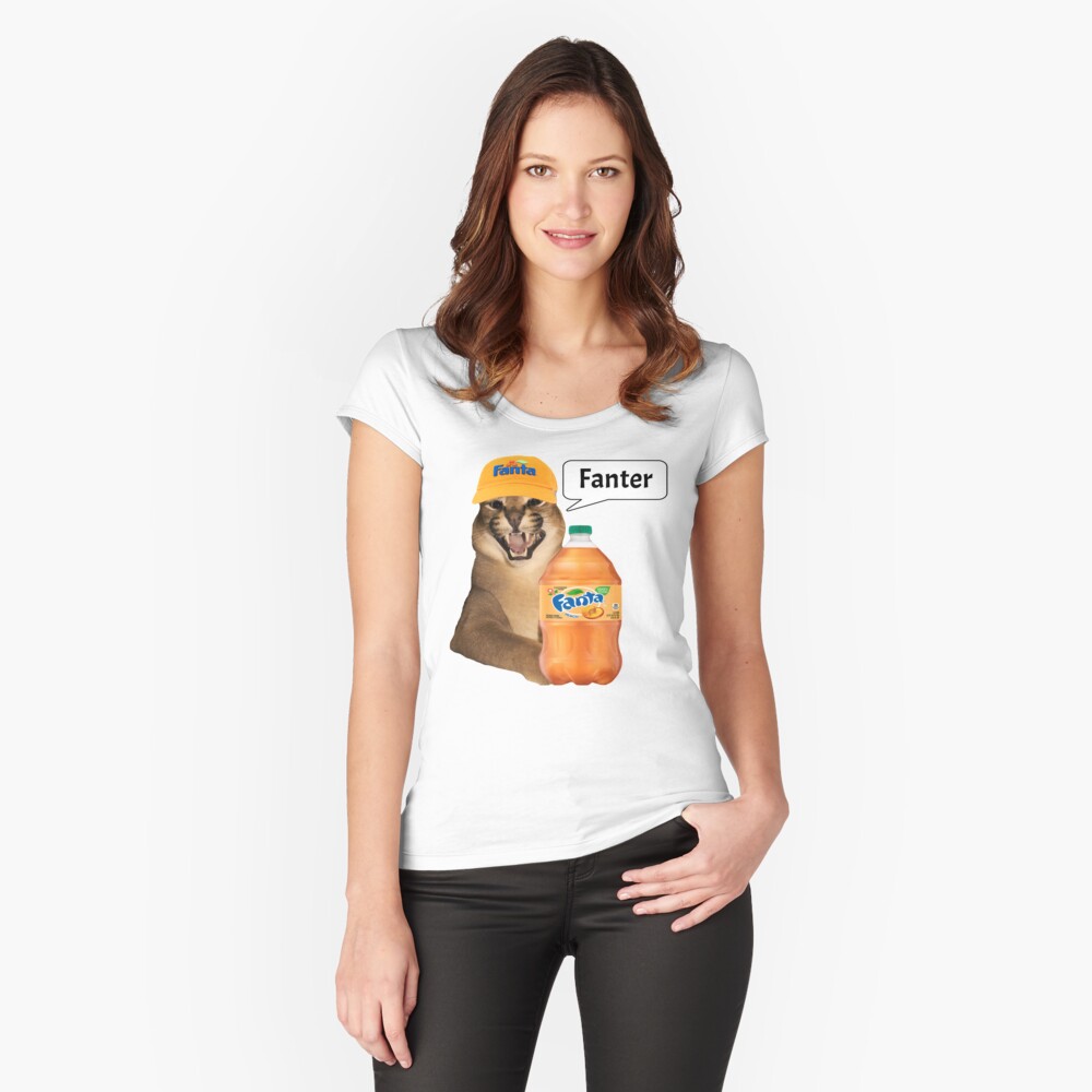 "Demotivational Big Floppa Cat Meme Fanter " Sticker for Sale by ...