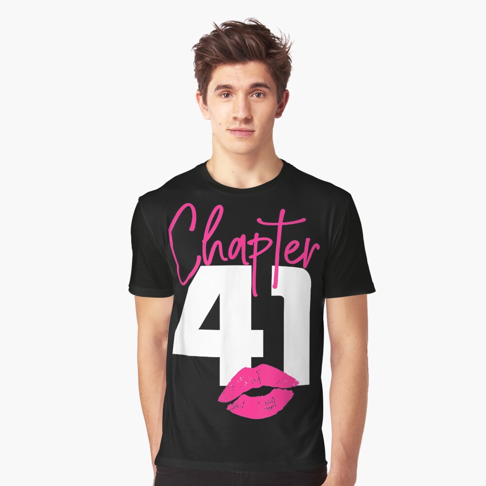 "41 and Blessed Chapter 41 Year Old Gifts 41st Birthday Party" Poster ...