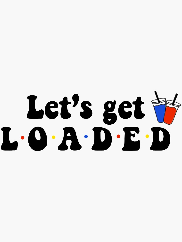 "Loaded tea" Sticker for Sale by Sophmorrison | Redbubble