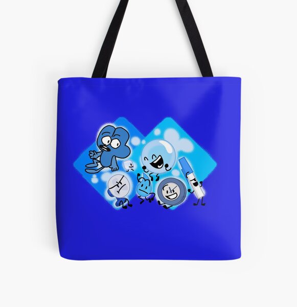 "BFDI True Blue Friends Characters" Tote Bag for Sale by tangydreamz ...